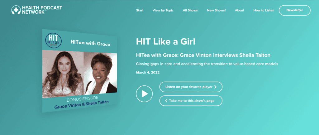 HITea with Grace: Grace Vinton interviews Sheila Talton - Gray Matter ...